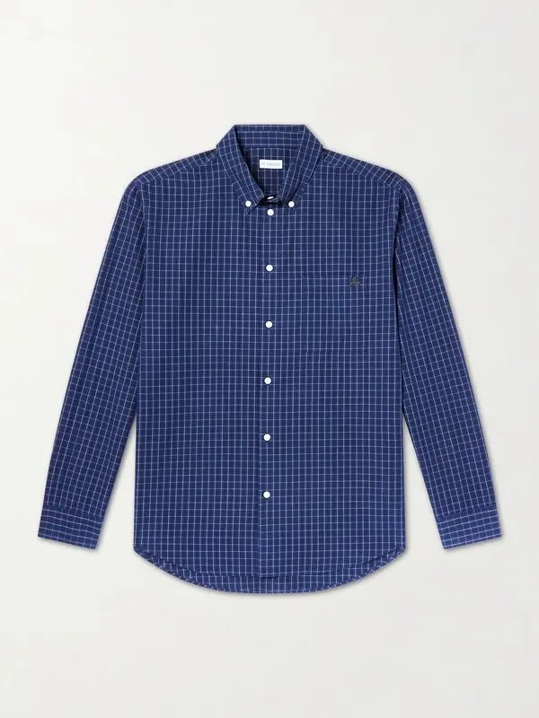 Burberry Checked Cotton Shirt