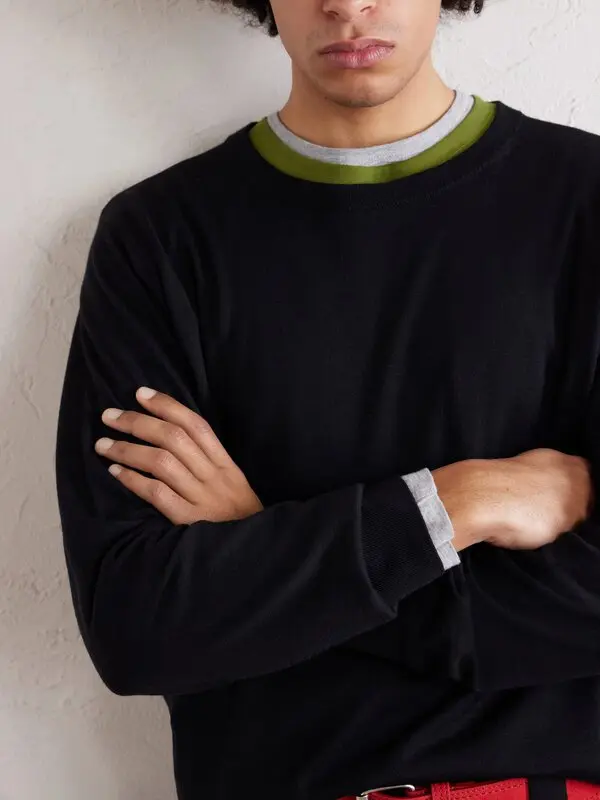 Dries Van Noten Merino Wool Sweater