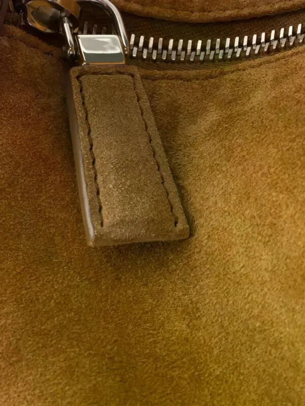 Prada Suede Shoulder Bag - Brown