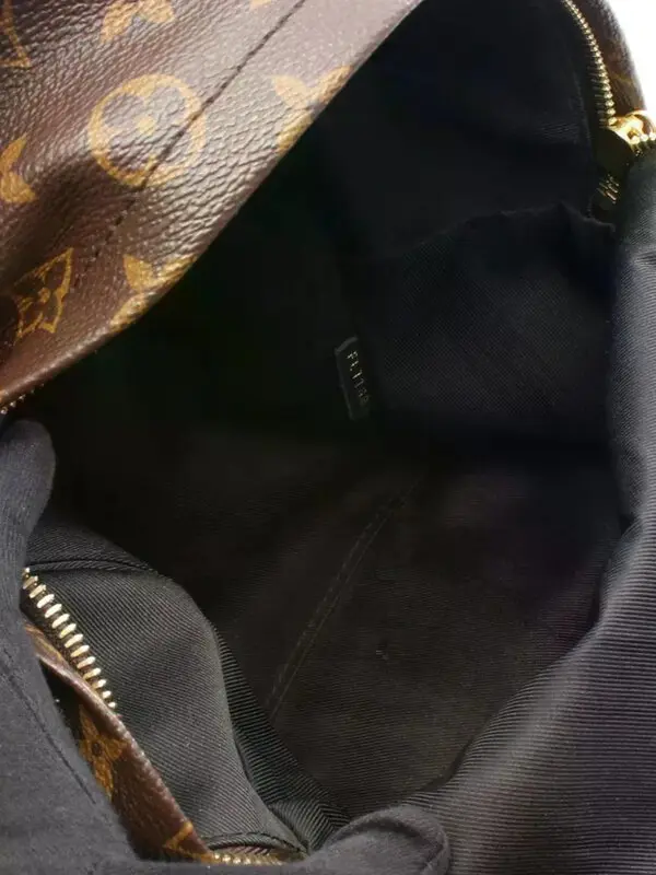 LOUIS VUITTON 2019 Monogram Palm Springs Pm Backpack - Brown