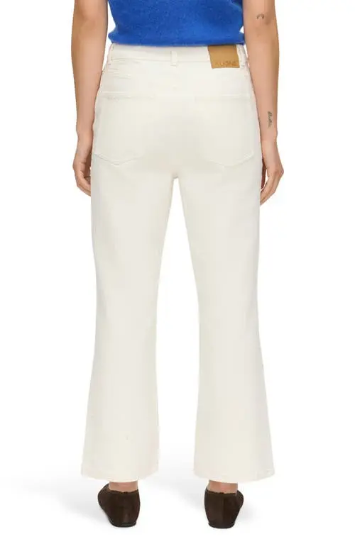 ALIGNE Crop Flare Organic Cotton Jeans