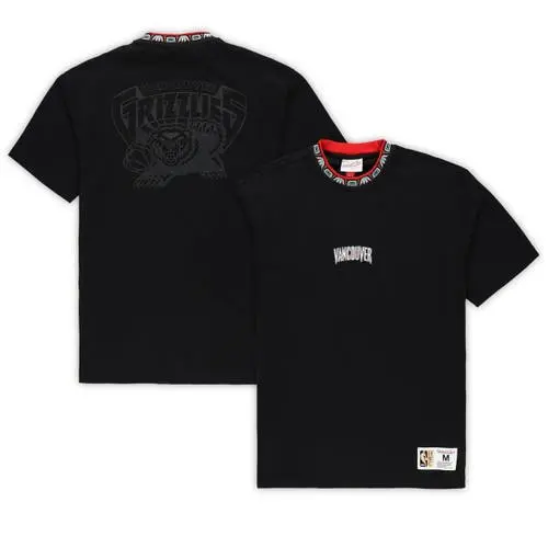 Mitchell & Ness Vancouver Grizzlies Playmaker Vintage Logo T-shirt - Black