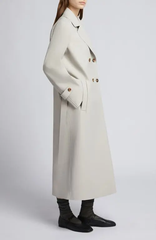 MM BY MAX MARA Faux Leather Trench Coat