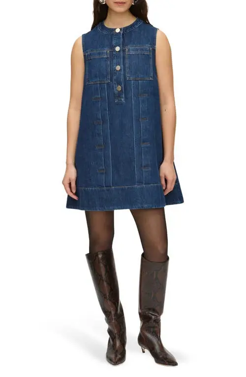 ALIGNE Rory Sleeveless Denim Shift Dress