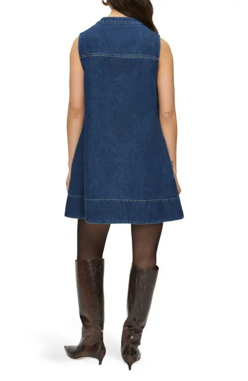 ALIGNE Rory Sleeveless Denim Shift Dress