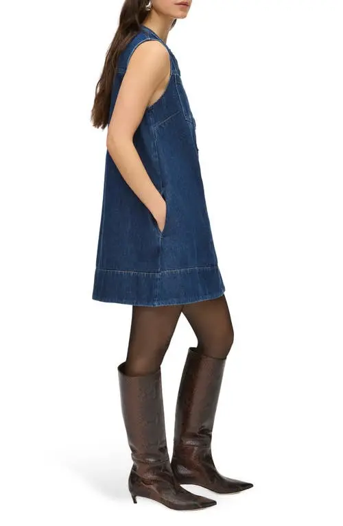 ALIGNE Rory Sleeveless Denim Shift Dress