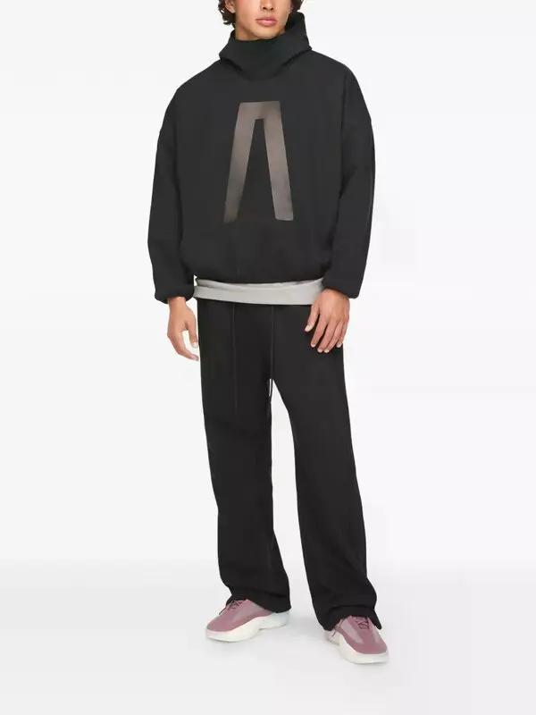 Fear Of God X Adidas Funnel-neck Graphic Sweater