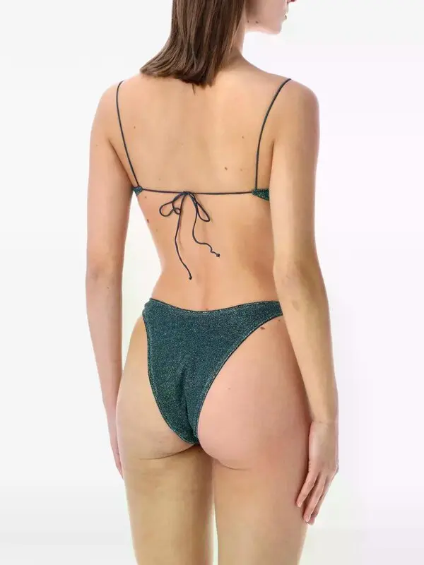 Oseree Lumière Balconette Bandeau Bikini - Blue