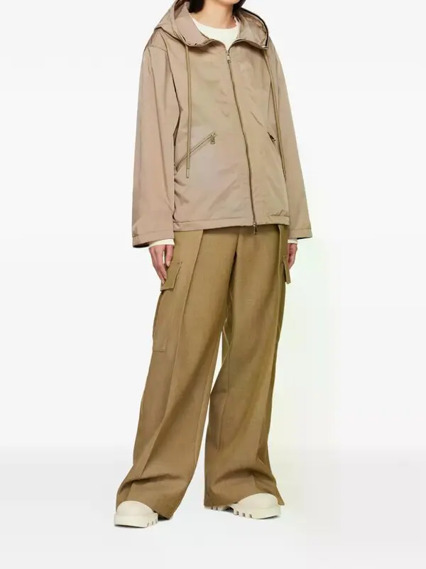 Moncler Cassiopeia Hooded Jacket - Neutrals