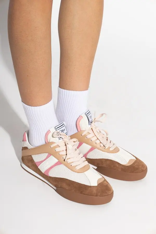 Chloé Kick Low-top Sneakers - Brown