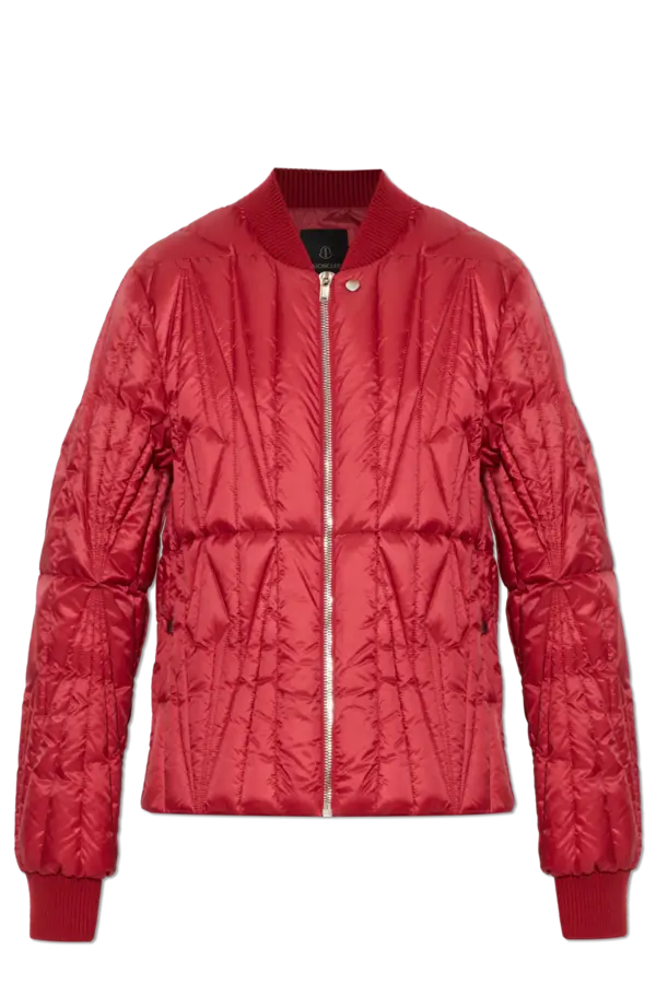 Rick Owens X Moncler Down Jacket - Red