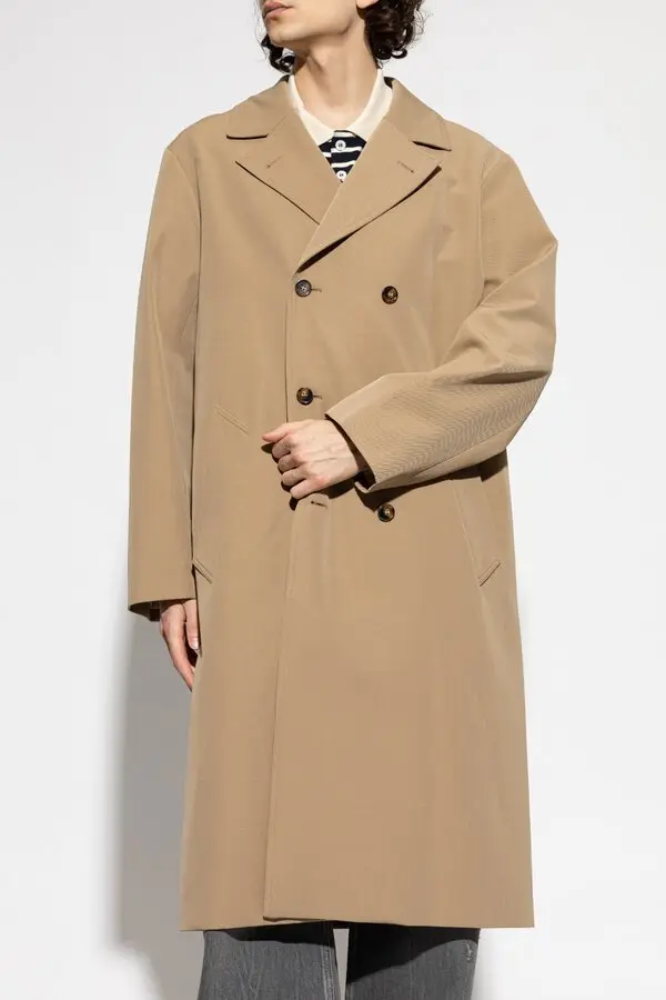 A.p.c. Double-breasted Trench Coat - Beige