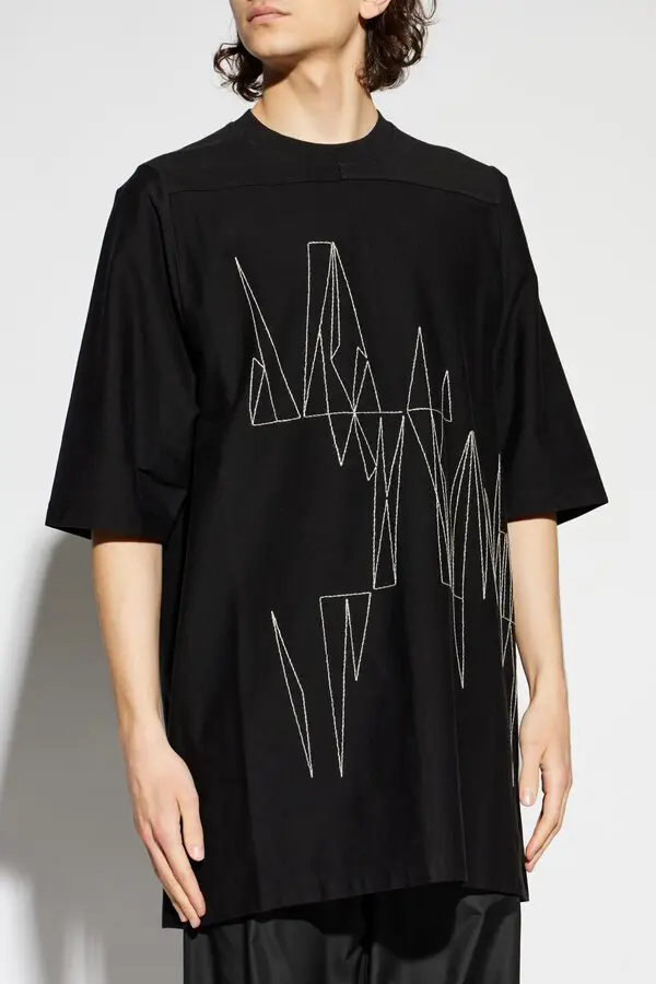 Rick Owens X Moncler T-shirt - Black