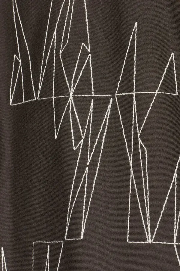 Rick Owens X Moncler T-shirt - Brown