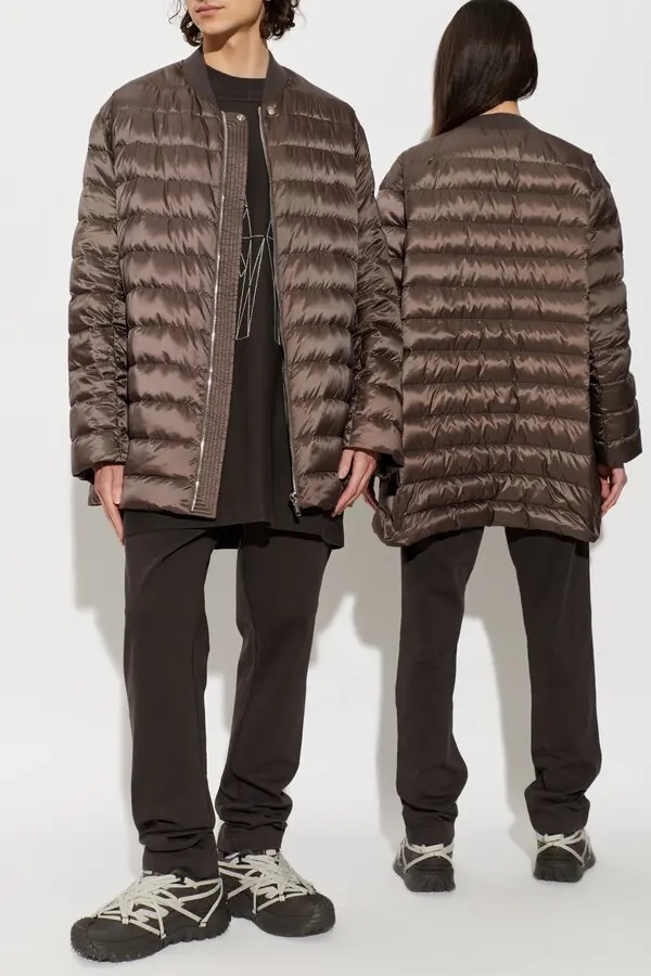Rick Owens X Moncler Cotton Jogger Trousers - Brown
