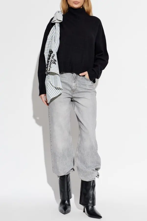 ALLSAINTS Asha Turtleneck Knit Top