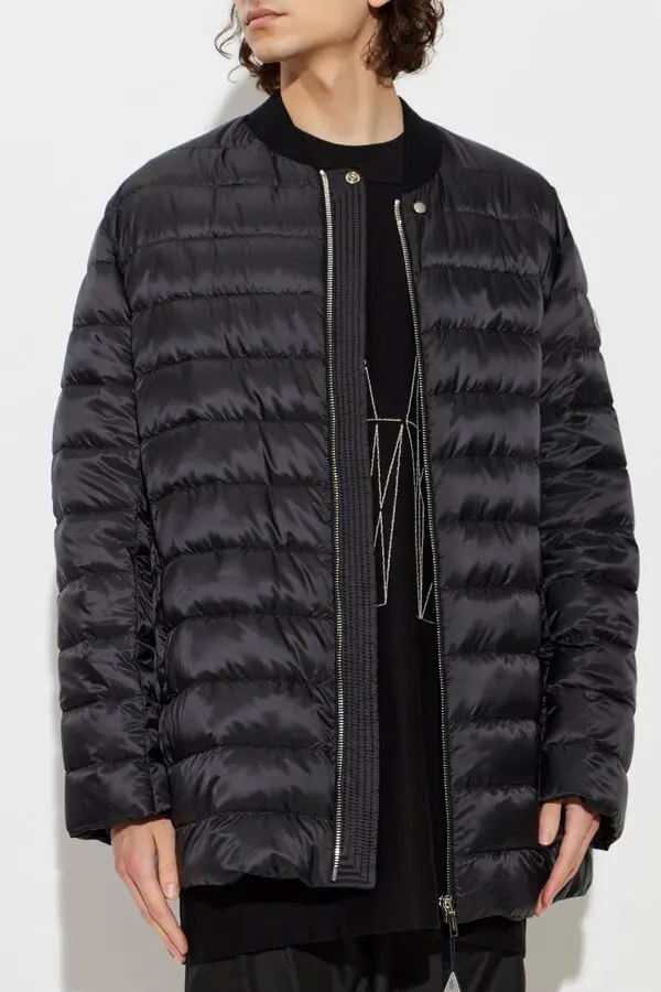 Rick Owens X Moncler Down Jacket - Black