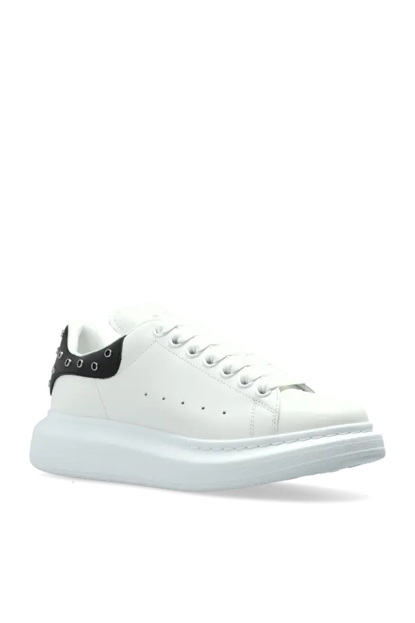 Alexander McQueen Leather Sneakers - White