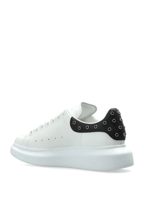 Alexander McQueen Leather Sneakers - White