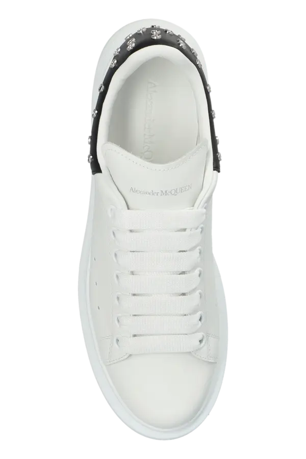 Alexander McQueen Leather Sneakers - White