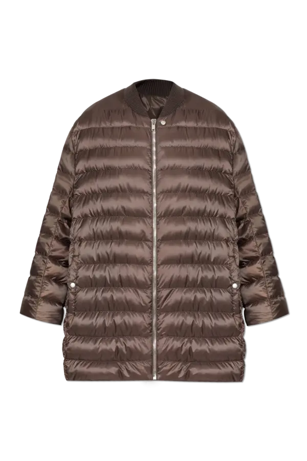 Rick Owens X Moncler Down Jacket - Brown
