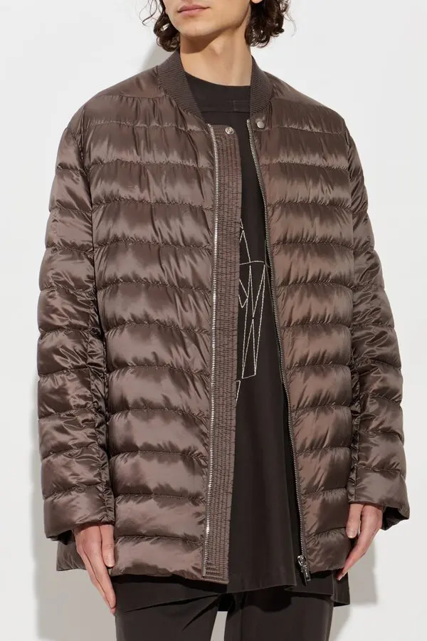 Rick Owens X Moncler Down Jacket - Brown