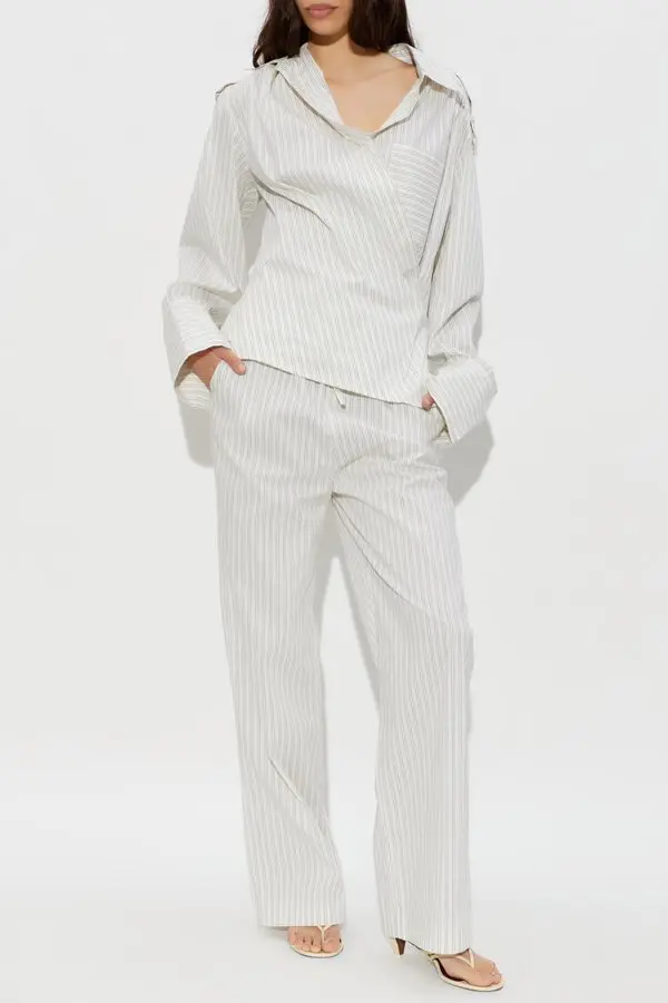IRO PARIS Lace Shirt - Cream