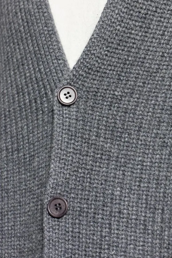 LISA YANG Leander Cardigan - Grey