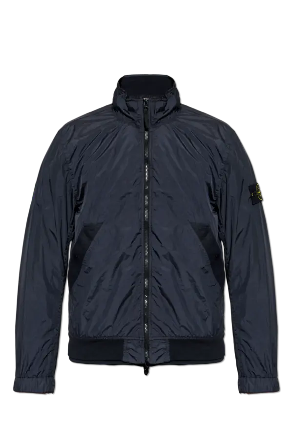 Stone Island Lightweight Jacket With Stand-up Collar