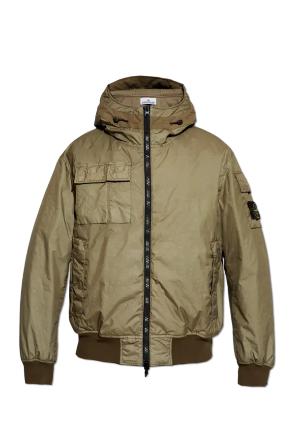 Stone Island Insulated Jacket With Hood