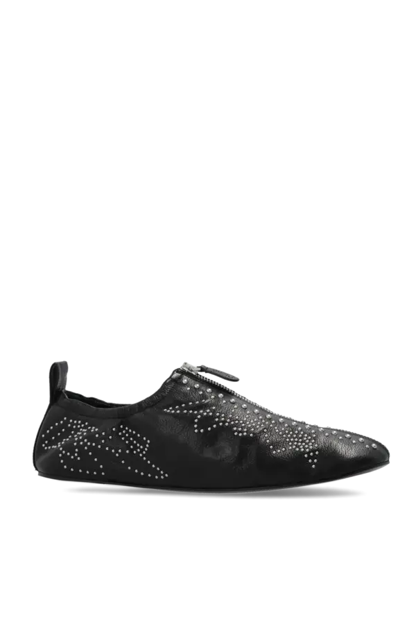 Chloé Susan Leather Ballerinas - Black