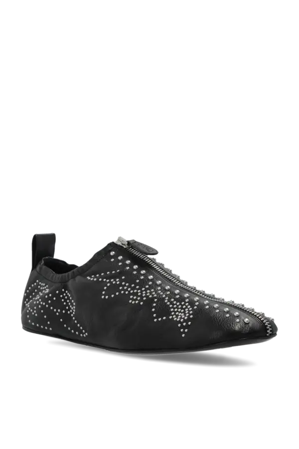 Chloé Susan Leather Ballerinas - Black