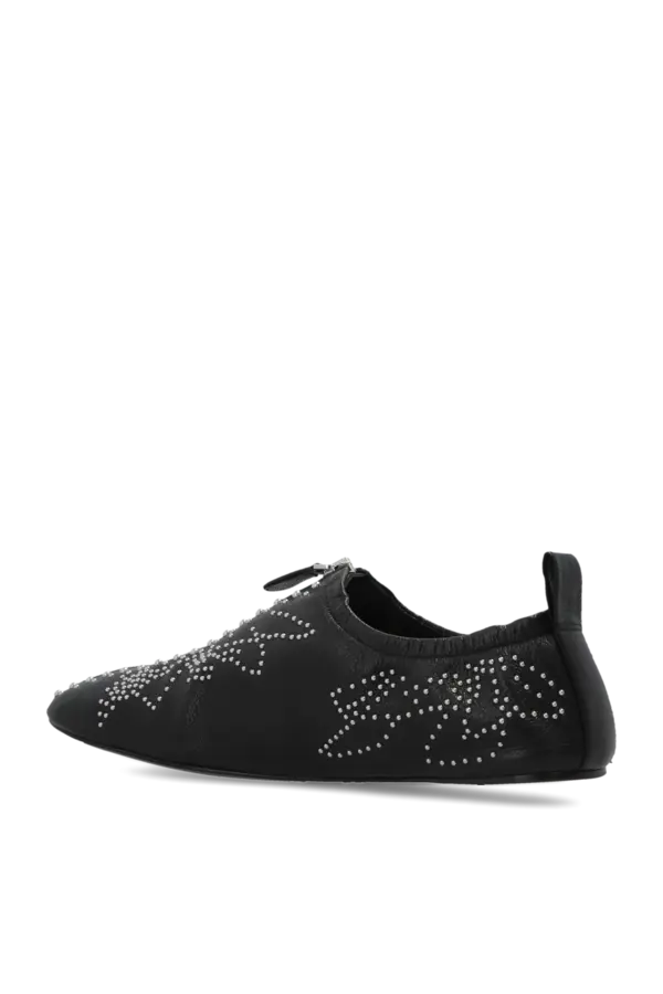 Chloé Susan Leather Ballerinas - Black
