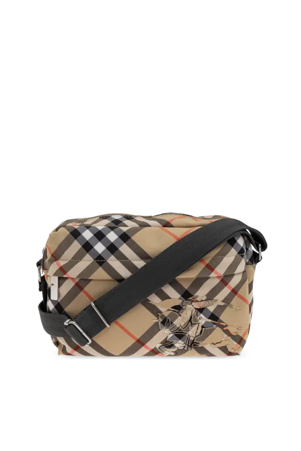 Burberry Logo Shoulder Bag - Brown