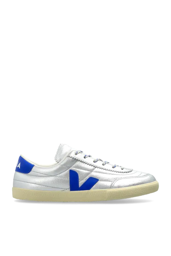 VEJA Panenka O.t. Leather Sneakers - Silver