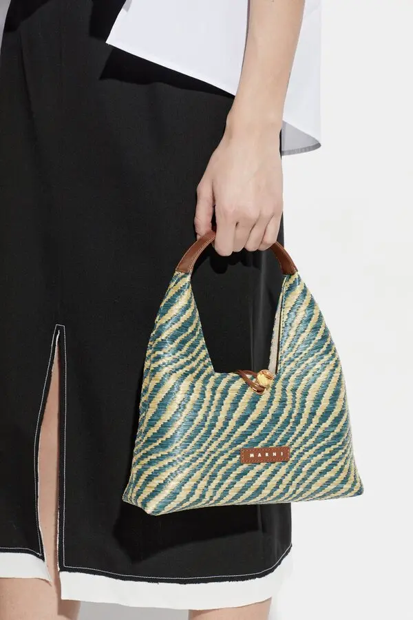 Marni Handbag With Logo - Multicolour