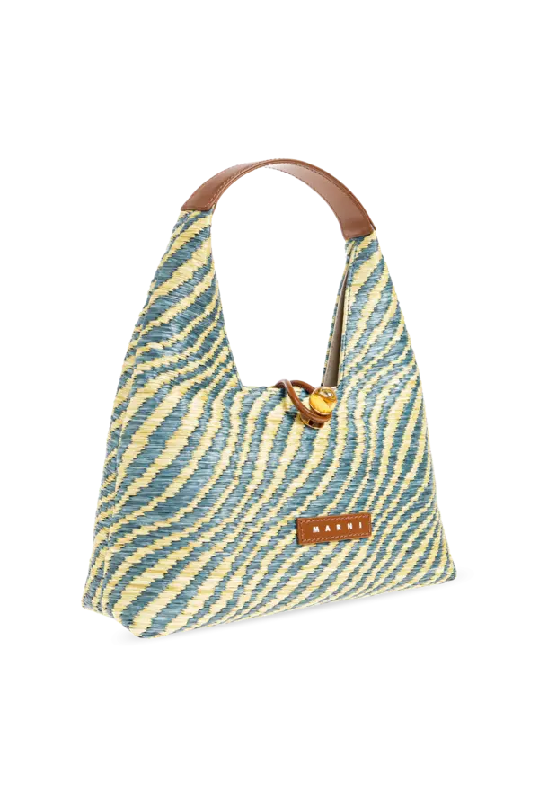 Marni Handbag With Logo - Multicolour