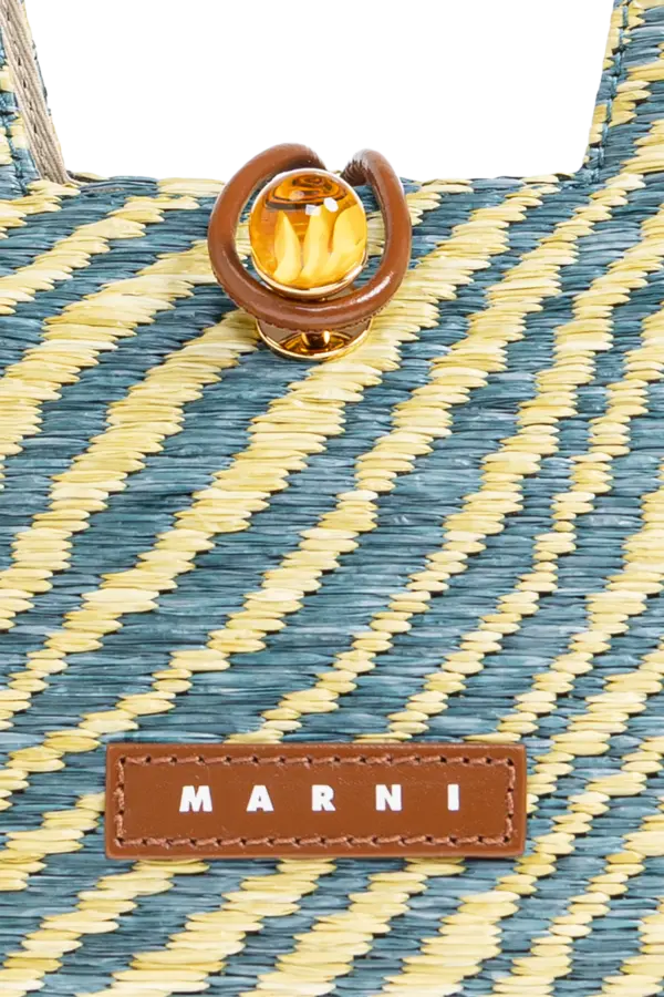Marni Handbag With Logo - Multicolour