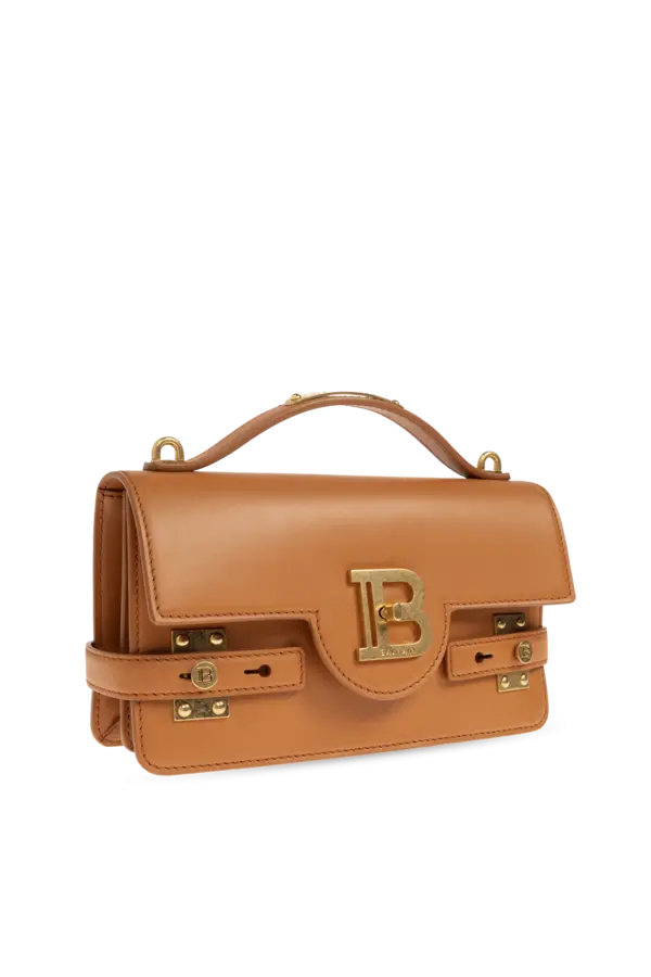 Balmain B-buzz 24 Handbag - Brown
