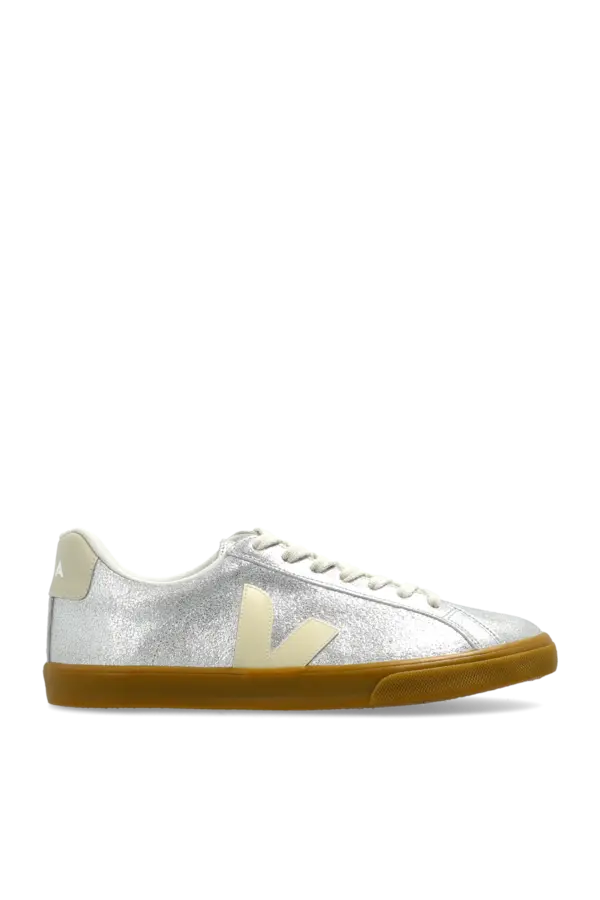 VEJA Esplar Logo Suede Sneakers - Silver