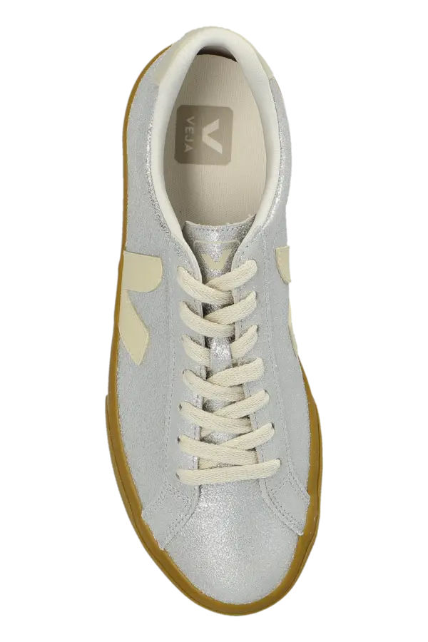 VEJA Esplar Logo Suede Sneakers - Silver