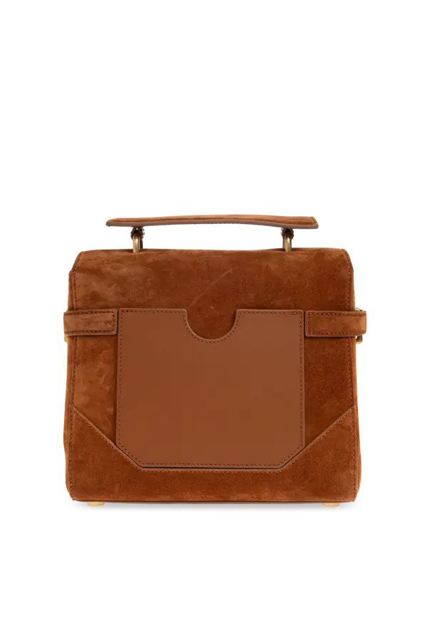 Balmain B-buzz 23 Handbag - Brown