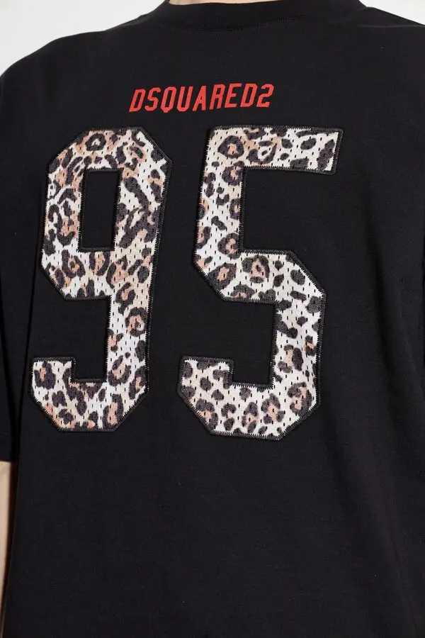 Dsquared2 T-shirt With Logo - Black