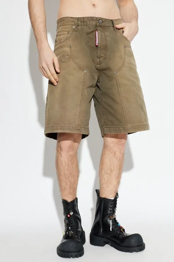 Dsquared2 Denim Knee-length Shorts