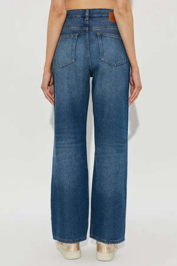 GANNI Straight-leg Organic Cotton Jeans