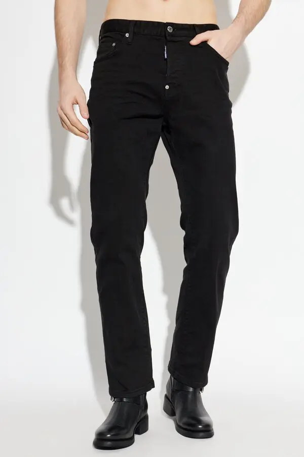 Dsquared2 642’ Carrot Fit Jeans - Black