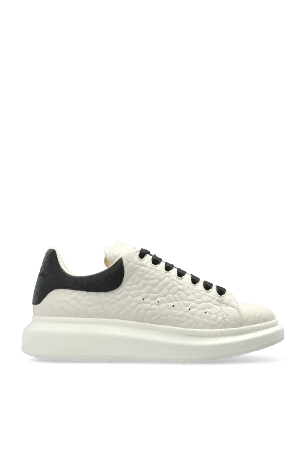 Alexander McQueen Leather Low-top Sneakers - White