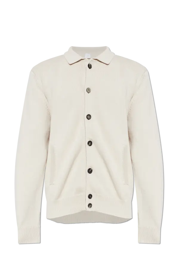 Eleventy Cardigan With Pockets - Cream
