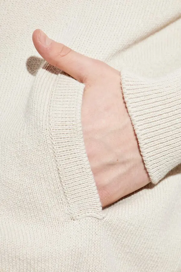 Eleventy Cardigan With Pockets - Cream