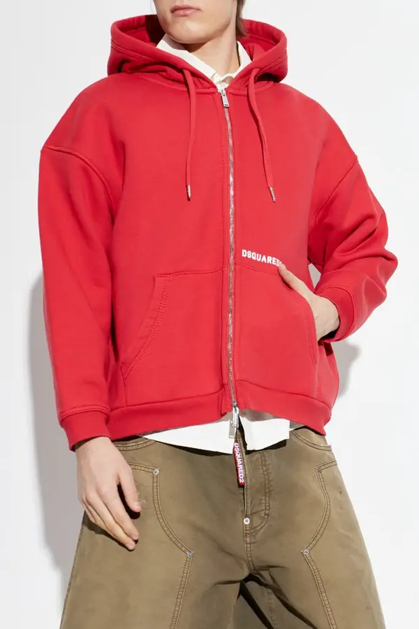 Dsquared2 Logo Sweatshirt - Red